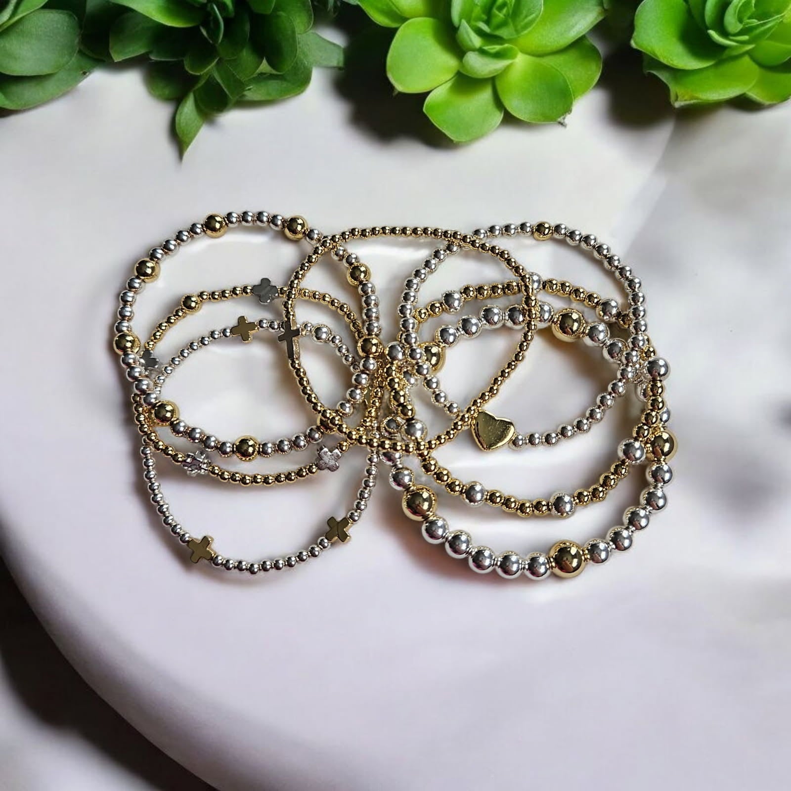 Mixed Metal Collection – Awe & Joy Jewelry